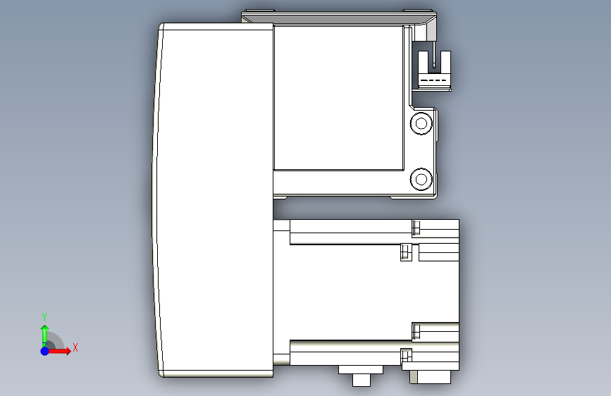 TPA GCBS系列带式直线轴双滑块型-TPA-GCBS-80-P60-L150-LP-M20-N3_STEP_模型图纸下载 – 懒石网