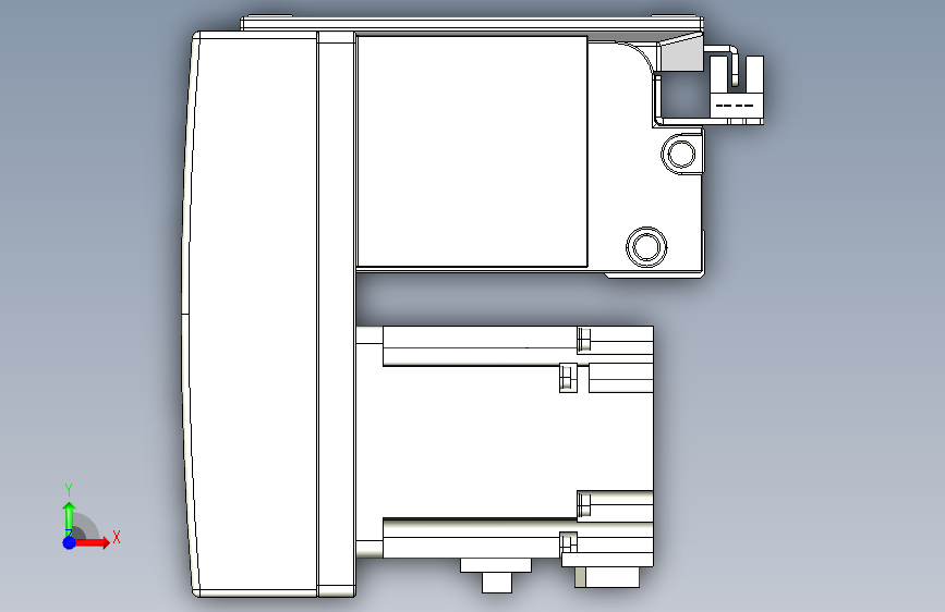TPA GCBS系列带式直线轴双滑块型-TPA-GCBS-120-P70-L50-LP-M20-N3_STEP_模型图纸下载 – 懒石网
