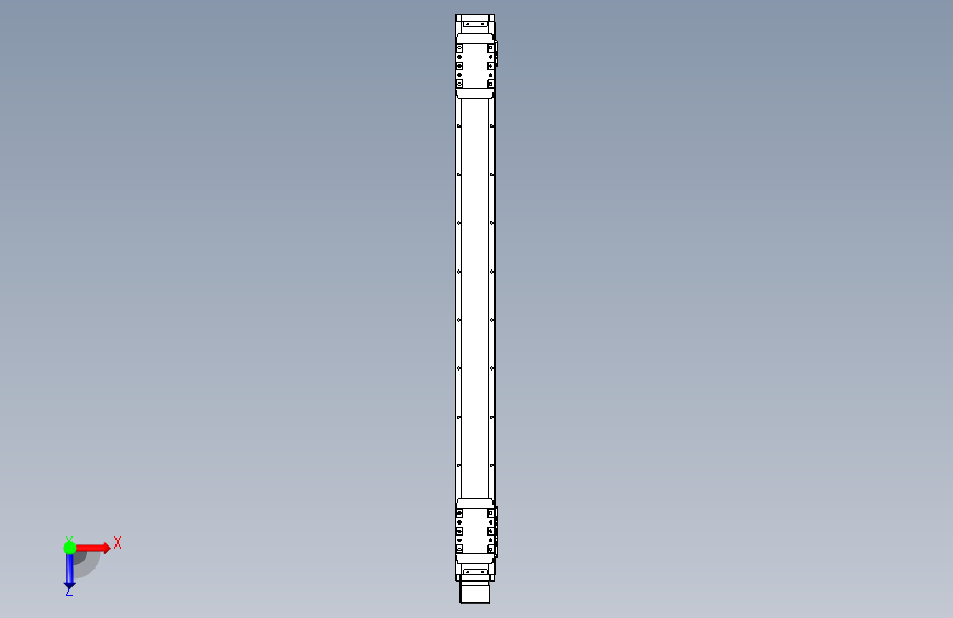 TPA GCRS系列滚珠丝杠直线轴，带双滑块和内置导轨-TPA-GCRS-80-1610C-L375-MP-M20-N3_STEP_模型图纸下载 – 懒石网