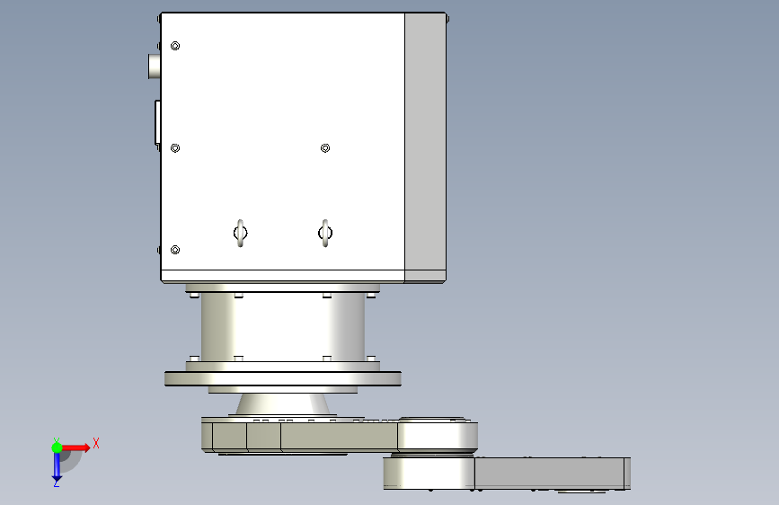 SCARA机器人_STEP_模型图纸下载 – 懒石网