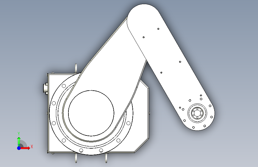 SCARA机器人_STEP_模型图纸下载 – 懒石网