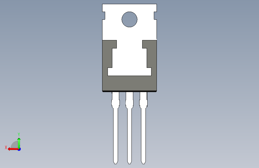稳压器-LM7803_STEP_模型图纸下载 – 懒石网