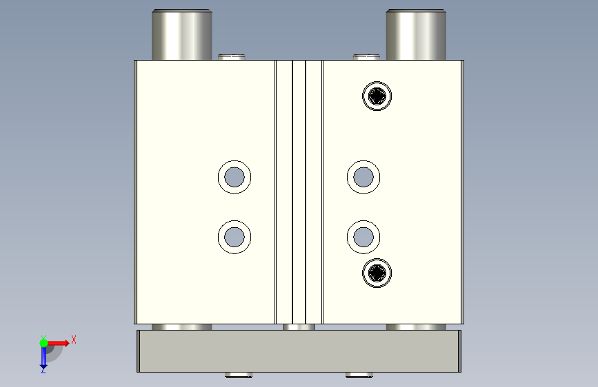 导向气缸-170857 DFM-32-40-P-A-GF---(0)_STEP_模型图纸下载 – 懒石网