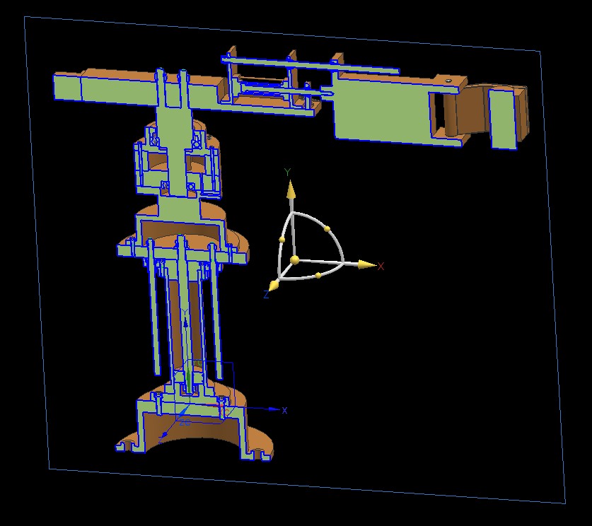 液压机械手图三维UG+CAD图纸_STEP_模型图纸下载 – 懒石网