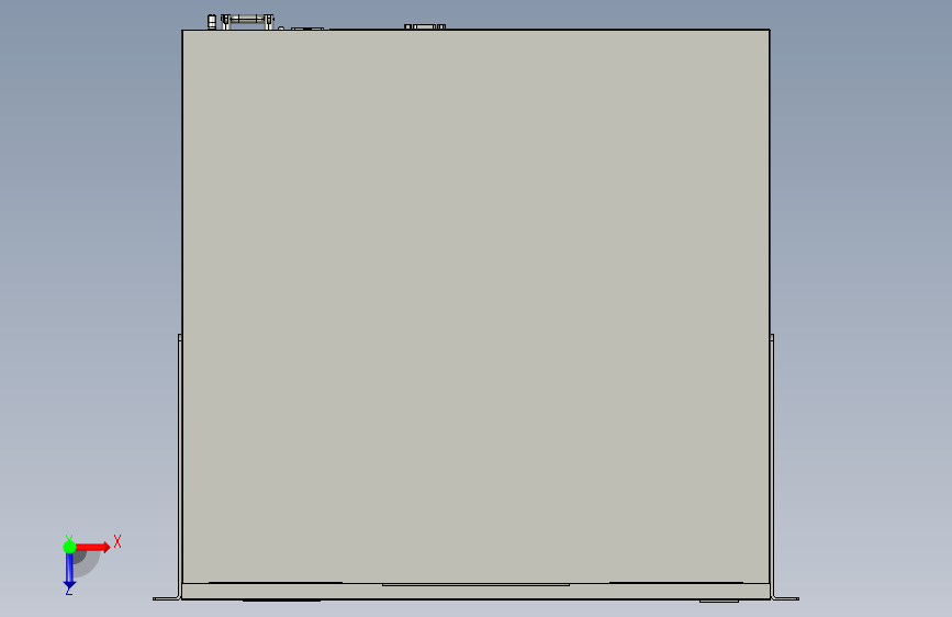 c226-2U服务器机箱_STEP_模型图纸下载 – 懒石网