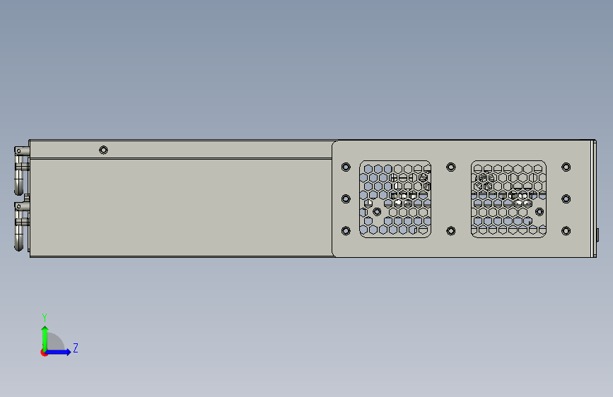 c226-2U服务器机箱_STEP_模型图纸下载 – 懒石网
