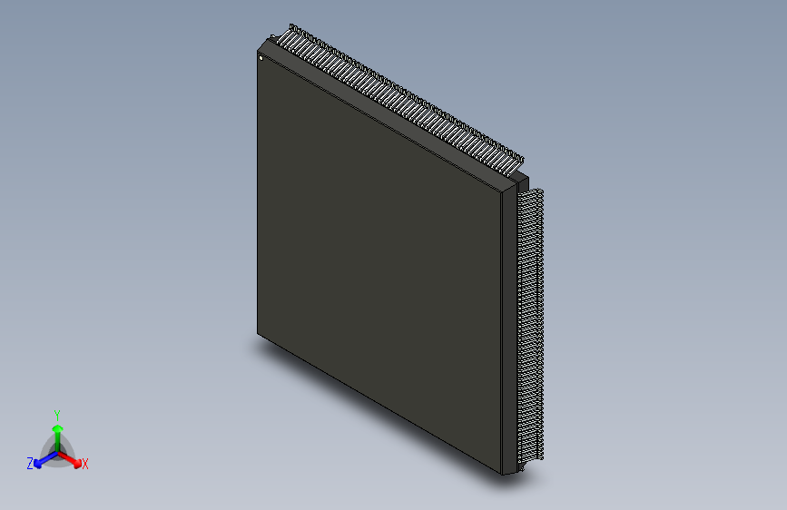 qfp封装-QFP50P3460X3460X350-240N_STEP_模型图纸下载 – 懒石网