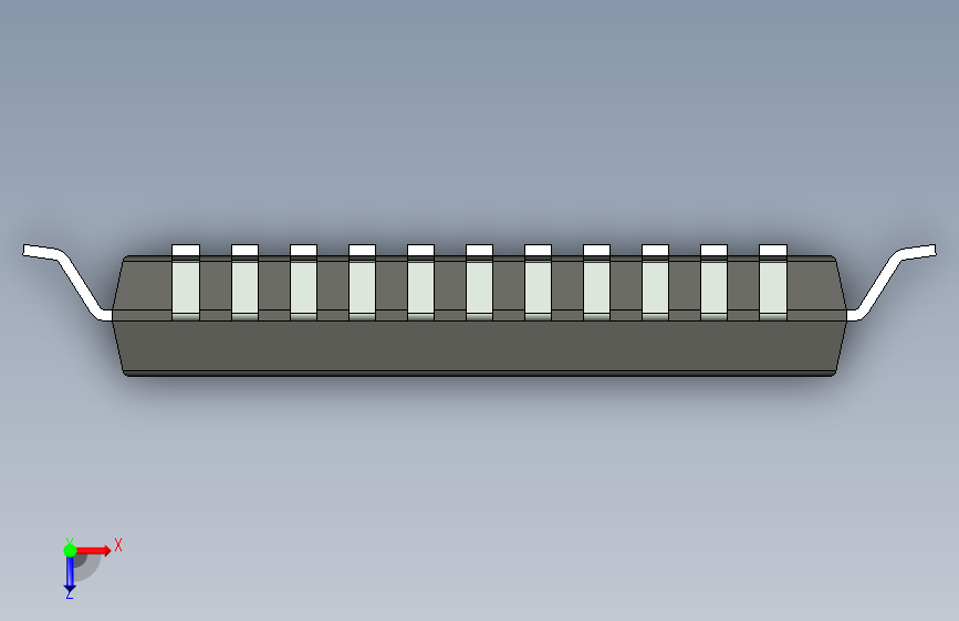 qfp封装-QFP80P1240X1240X165-44N_STEP_模型图纸下载 – 懒石网