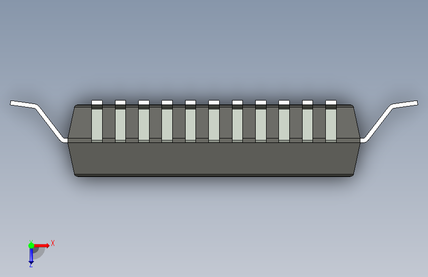 qfp封装-QFP80P1390X1390X245-44N_STEP_模型图纸下载 – 懒石网