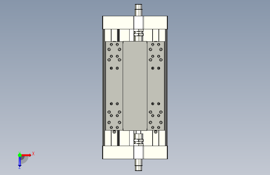 无杆气缸-567549 DGC-40-10-HD-YSR ---(0)_STEP_模型图纸下载 – 懒石网