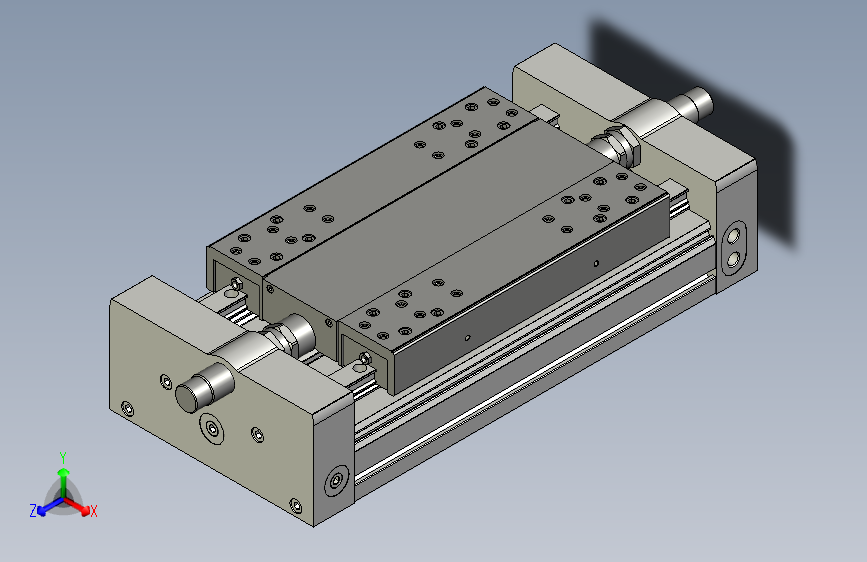 无杆气缸-567549 DGC-40-10-HD-YSR ---(0)_STEP_模型图纸下载 – 懒石网