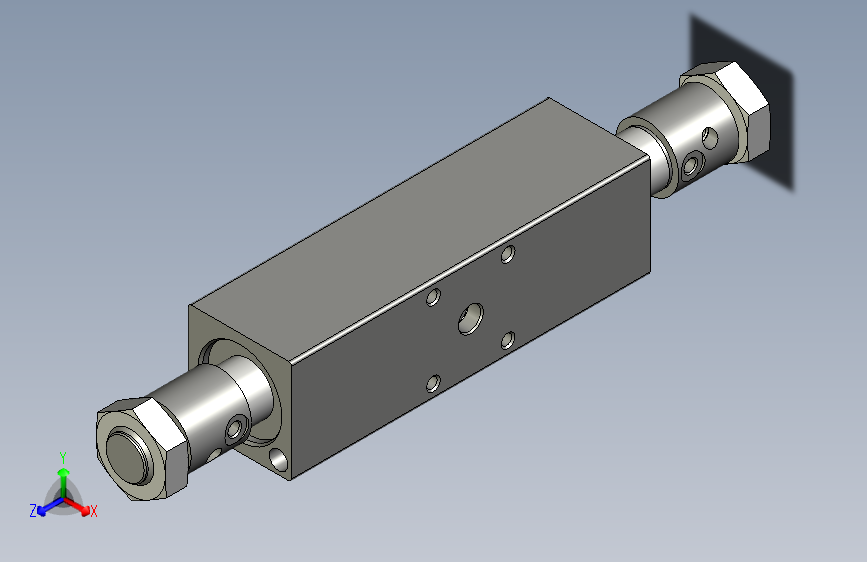 无杆气缸-15228 DGO-0.625-0.39-PPV-A-B---(0_0)_STEP_模型图纸下载 – 懒石网