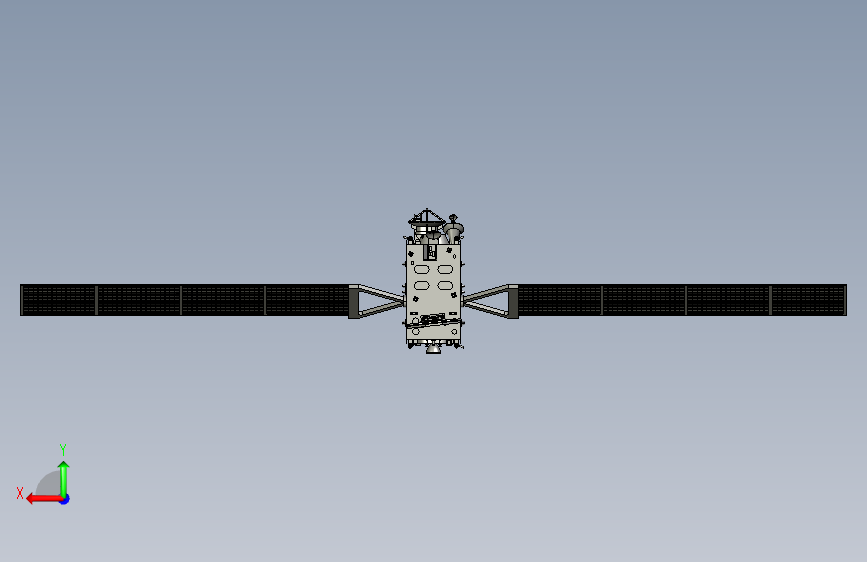东方红四号卫星_STEP _模型图纸下载 – 懒石网