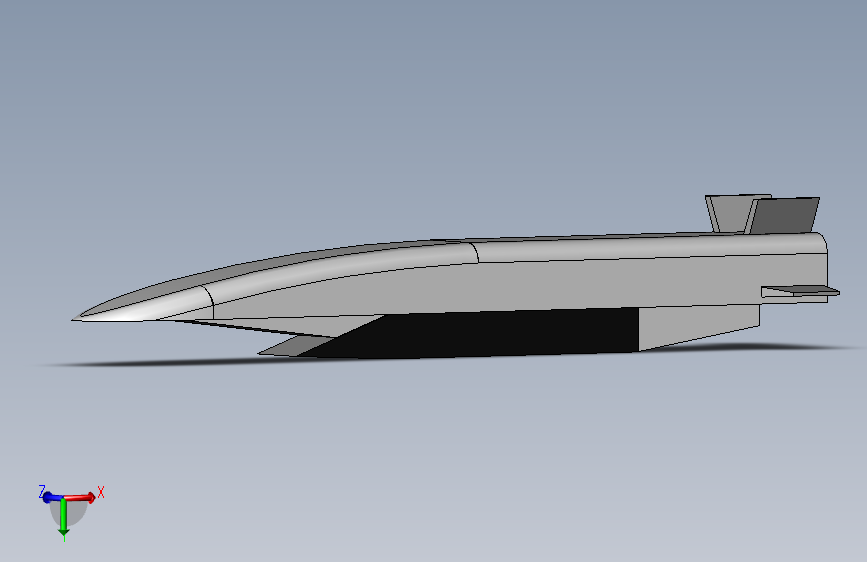 x-51a超高速飞行器设计模型_SOLIDWORKS 2015_模型图纸下载 – 懒石网