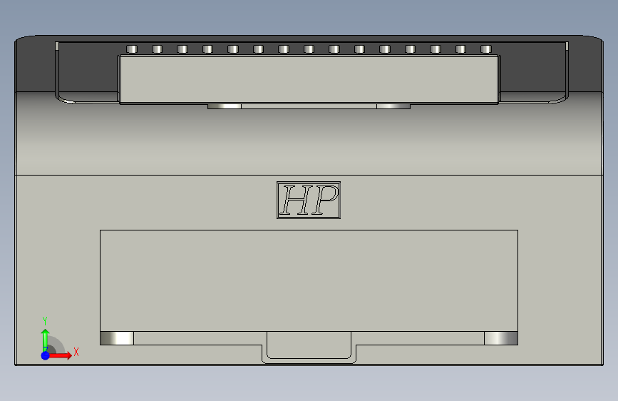 LASERJET-PRO-P1106_打印机 86467_STEP_模型图纸下载 – 懒石网