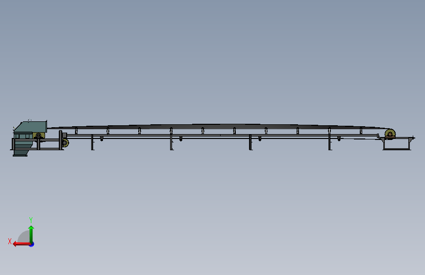 标准TD75-B500皮带机Solidworks模型三维_SOLIDWORKS 2014_模型图纸下载 – 懒石网