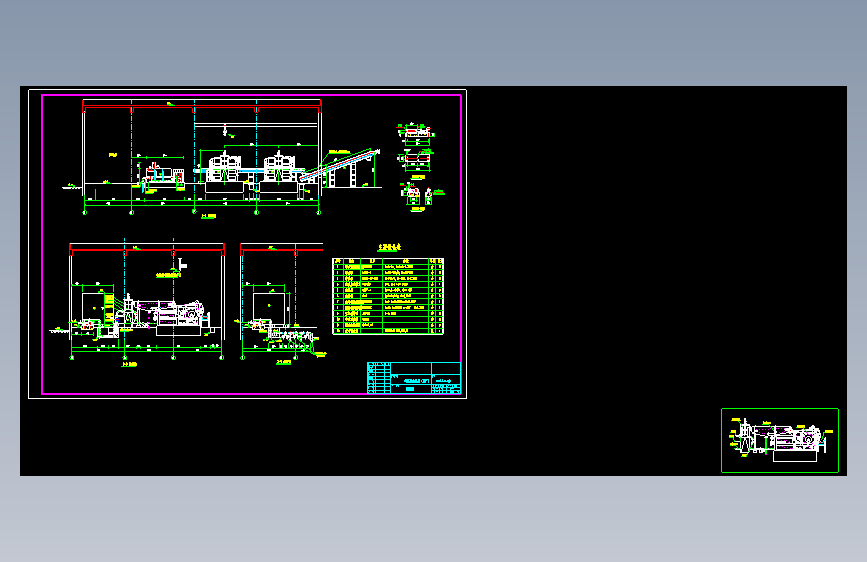 某污水处理厂四万吨CASS工艺全套CAD图纸_AutoCAD 2007_模型图纸下载 – 懒石网