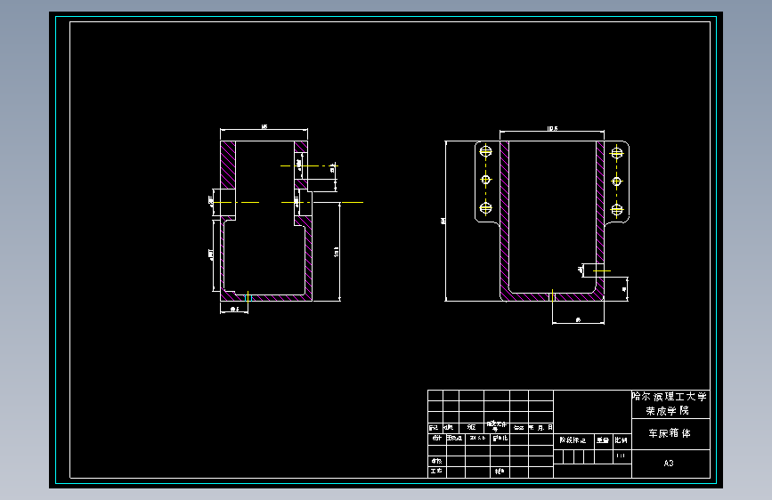 C616车床数控改造设计【4张CAD图纸+说明书】_AutoCAD 2004_模型图纸下载 – 懒石网