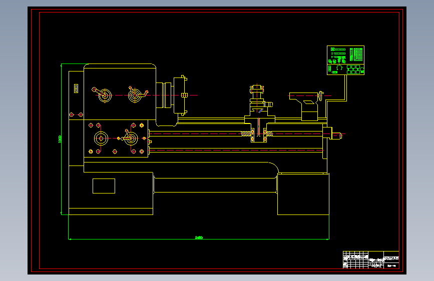 C616型普通车床改造经济型数控车床设计（横向+纵向）（机+电）【7张CAD图纸+说明书】_AutoCAD 2007_模型图纸下载 – 懒石网