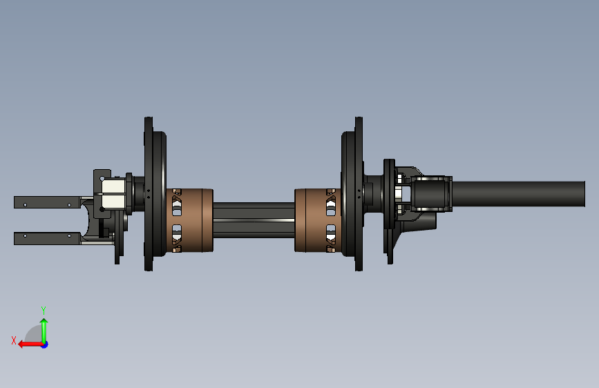 D51_蒸汽机_PROE _模型图纸下载 – 懒石网