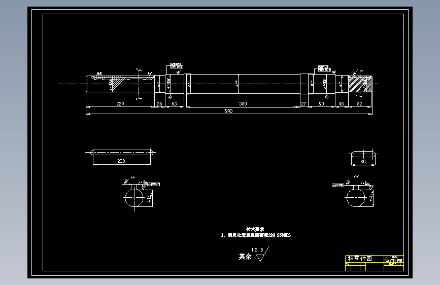 J11-100单柱固定台曲柄压力机设计_AutoCAD 2007_模型图纸下载 – 懒石网