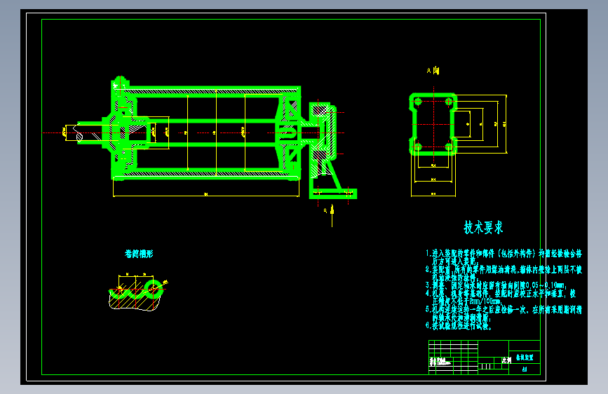 立体仓库模拟装置的设计及控制 Autocad 2007 模型图纸下载 懒石网