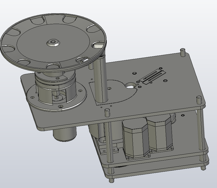 硬币分拣包装机设计三维creo5 0带参 Cad 说明 Proe 模型图纸下载 懒石网