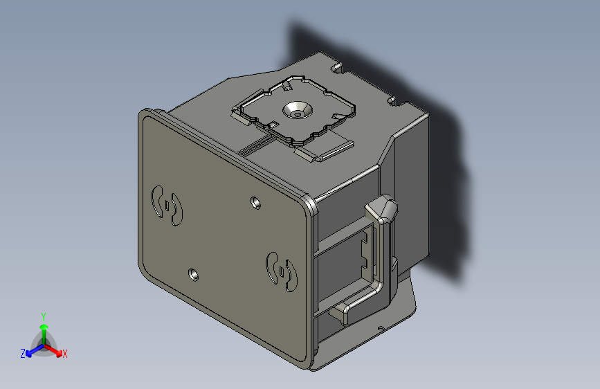 MW300GT FOSB晶圆盒_STEP _模型图纸下载 – 懒石网