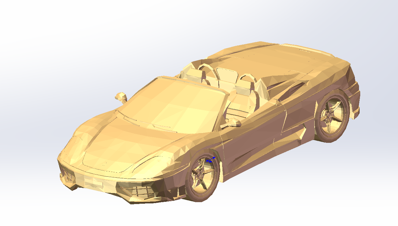 法拉利 Solidworks 2020 模型图纸下载 懒石网