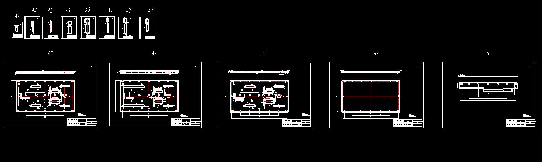 电脑的后机箱盖级进模（CAD图+UG三维）_STEP_模型图纸下载 – 懒石网