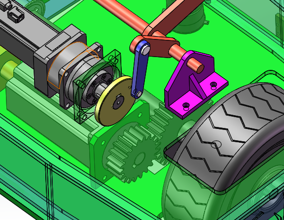 格斗机器人 Solidworks 2019 模型图纸下载 懒石网