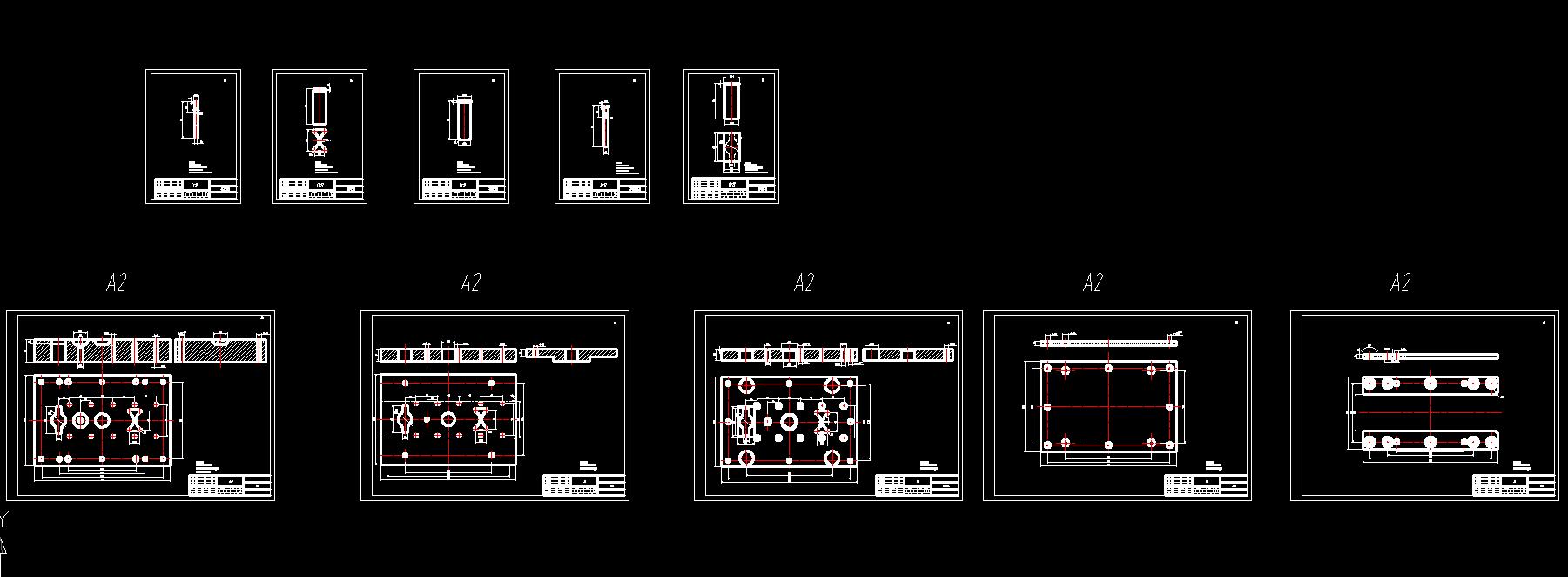 油封级进模（CAD图+UG三维）_UG 8.0_模型图纸下载 – 懒石网
