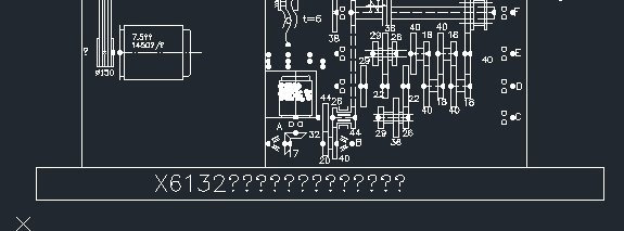 X6132型万能升降台铣床传动系统图_AutoCAD 2004_模型图纸下载 – 懒石网