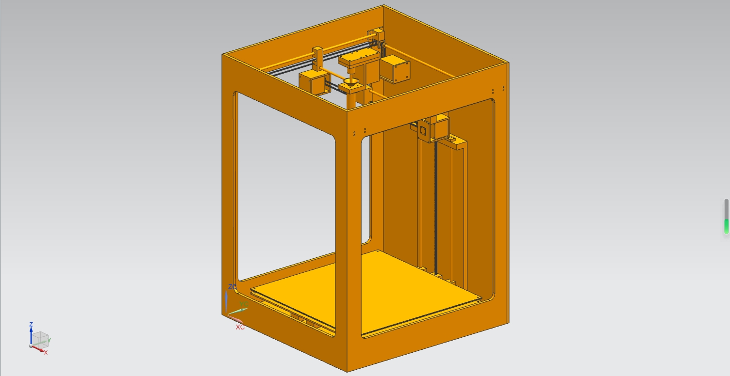 UG 3d打印机_UG NX 10_模型图纸下载 – 懒石网