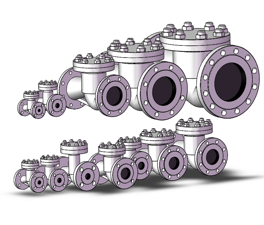 12款升降式止回阀DN15-DN300_SOLIDWORKS 2013_模型图纸下载 – 懒石网