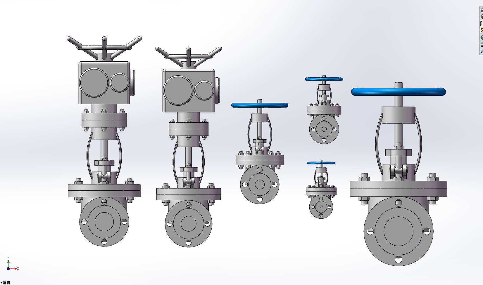 5款J41-941-64国标截止阀_SOLIDWORKS 2017_模型图纸下载 – 懒石网