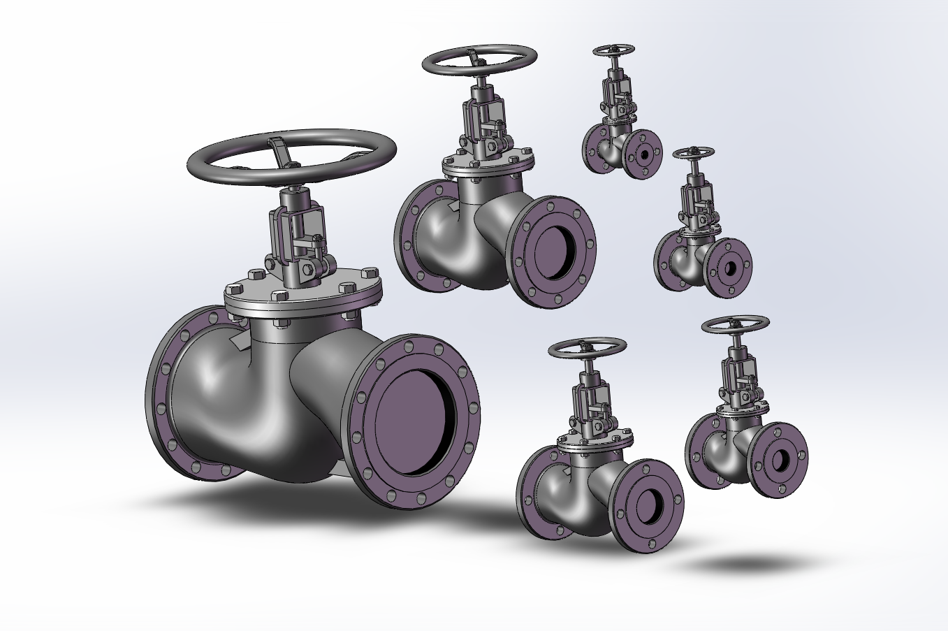 6款J41T-W-H-F-X-1616Q截止阀_SOLIDWORKS 2017_模型图纸下载 – 懒石网