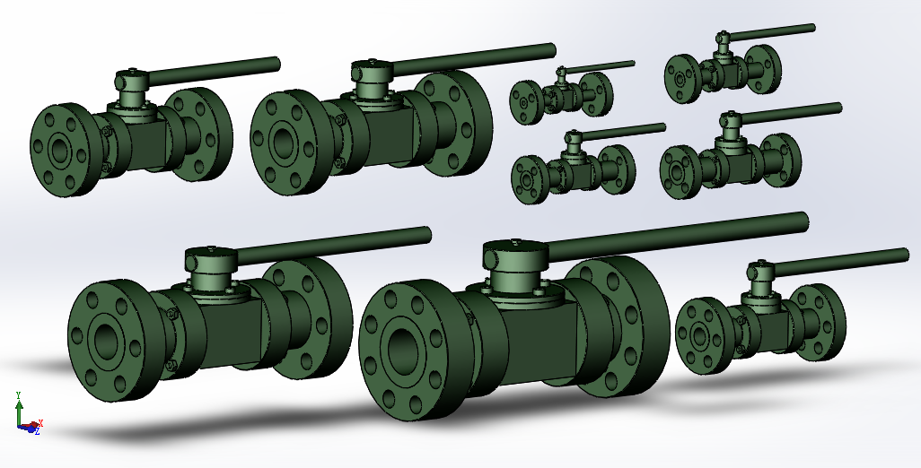 9款PN320-Q41N高压锻造-法兰式-金属硬密封球阀_SOLIDWORKS 2016_模型图纸下载 – 懒石网